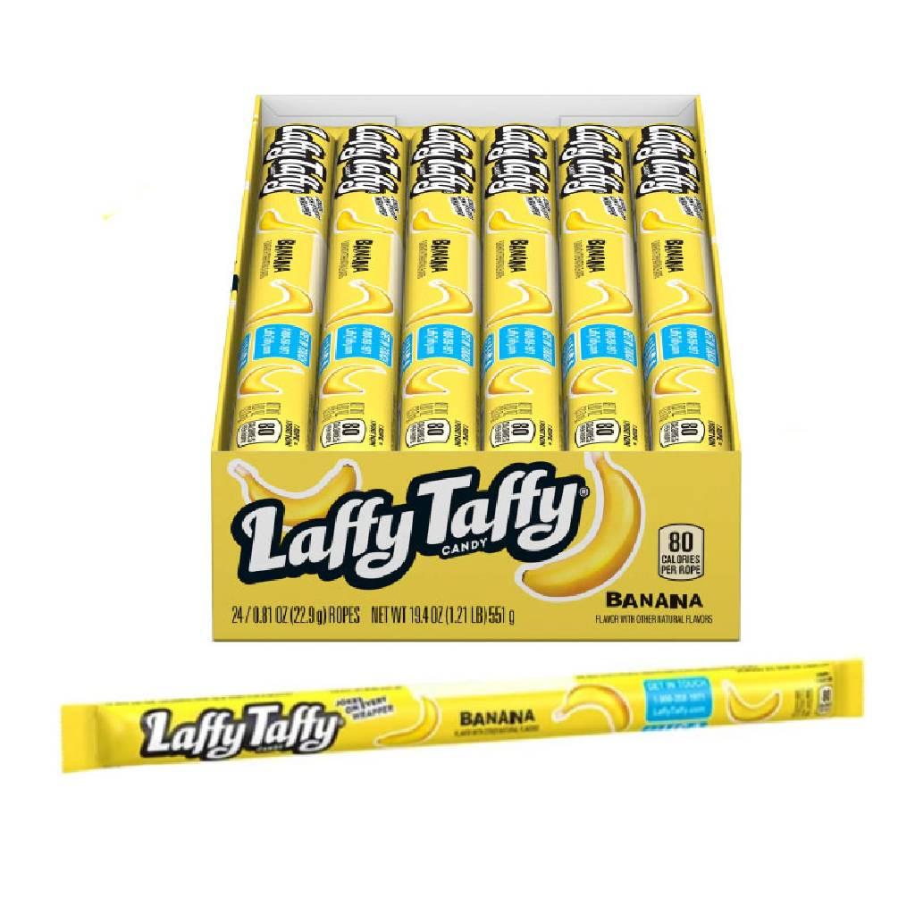 Wonka Laffy Taffy Banana 22 Gr World Of Snacks